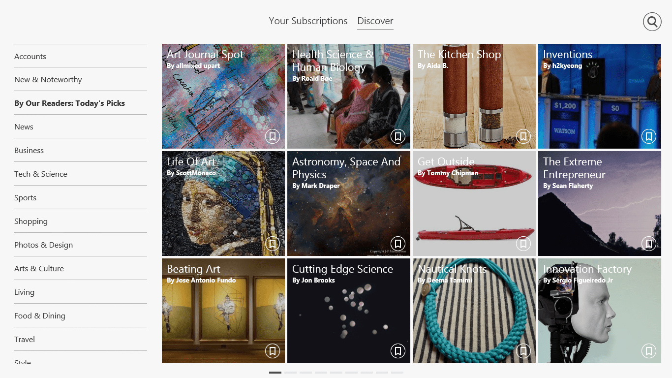 Flipboard Windows 8 App