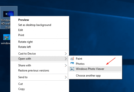 How To Set Windows Photo Viewer as Default Photo App in Windows 10 ...
