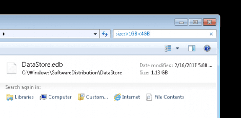 Windows Tip: How To Search Large Files using File Explorer or Windows ...