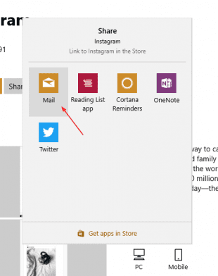 Windows 10 Tip: How To Get A Link to Windows Store App - NEXTOFWINDOWS.COM