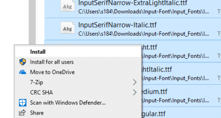 Input - A Free Fonts for Coders on Windows - NEXTOFWINDOWS.COM