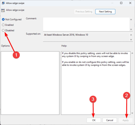 Top Ways to Disable Left Swipe on Windows 11 - NEXTOFWINDOWS.COM