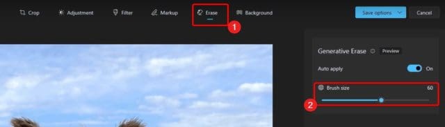 Generative Erase in Windows 11 Photos App: How to Use It ...